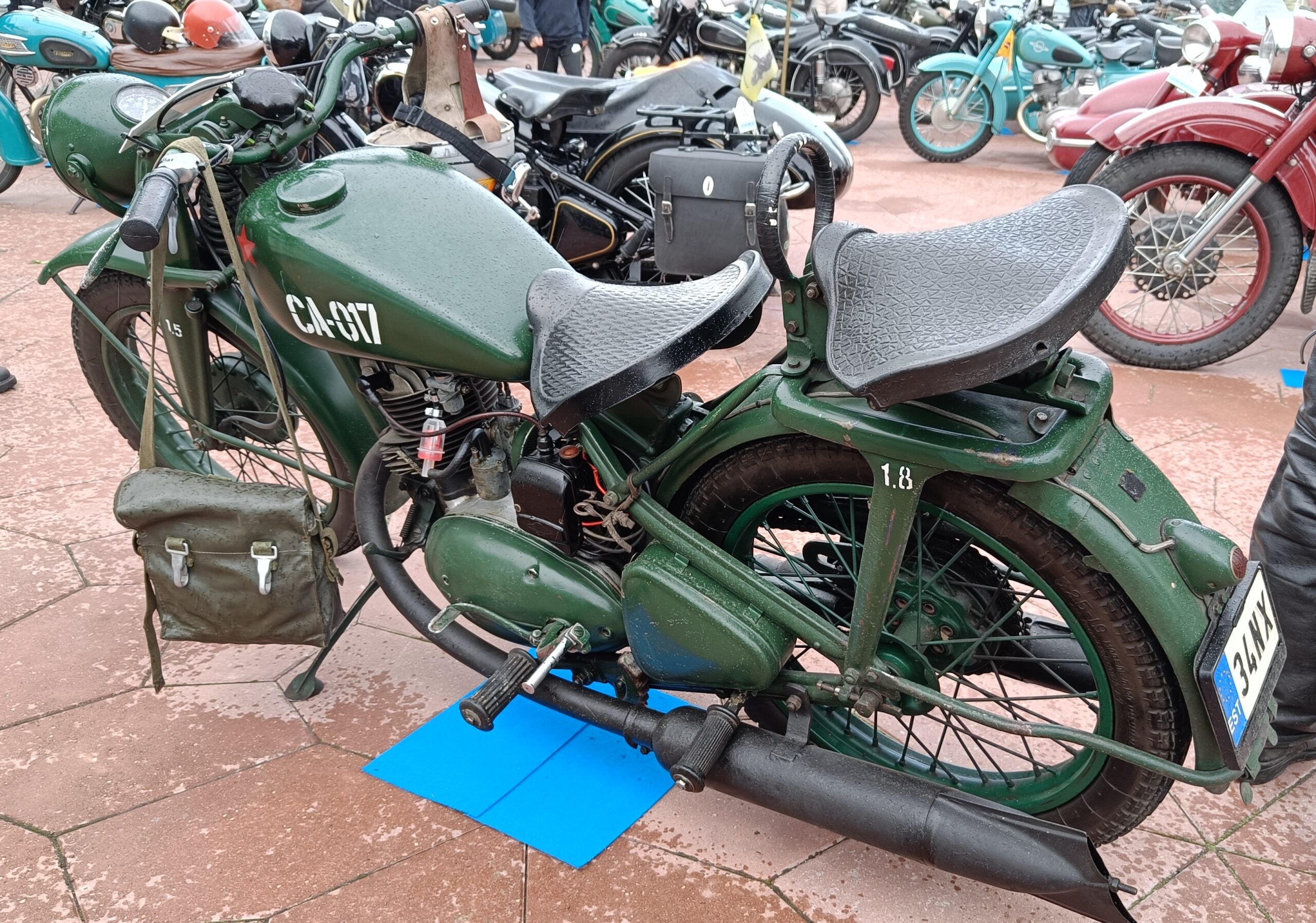 Galerii: võimas vanamootorrataste kokkutulek Valgamaal – 132 uunikumi!